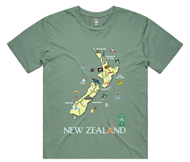 New Zealand T-Shirts UNISEX – New Zealand Souvenirs & Gifts