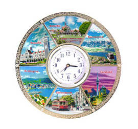 NZ Metal Clock Plate - PLA208C – New Zealand Souvenirs & Gifts