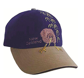 Kiwi Footprints Cap - 022KFPN – New Zealand Souvenirs & Gifts