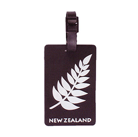 NZ Silver Fern Luggage Tag - LL04 PACK of 3 – New Zealand Souvenirs & Gifts