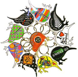 NZ Key Rings, Lapel Badges and Spoons – New Zealand Souvenirs & Gifts